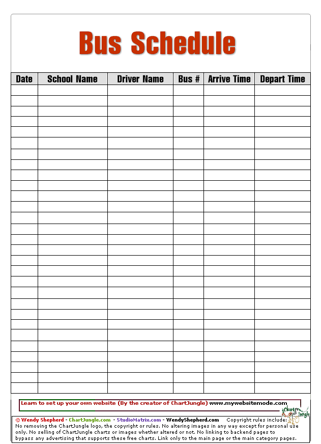 Bus schedule gif Bus schedule gif